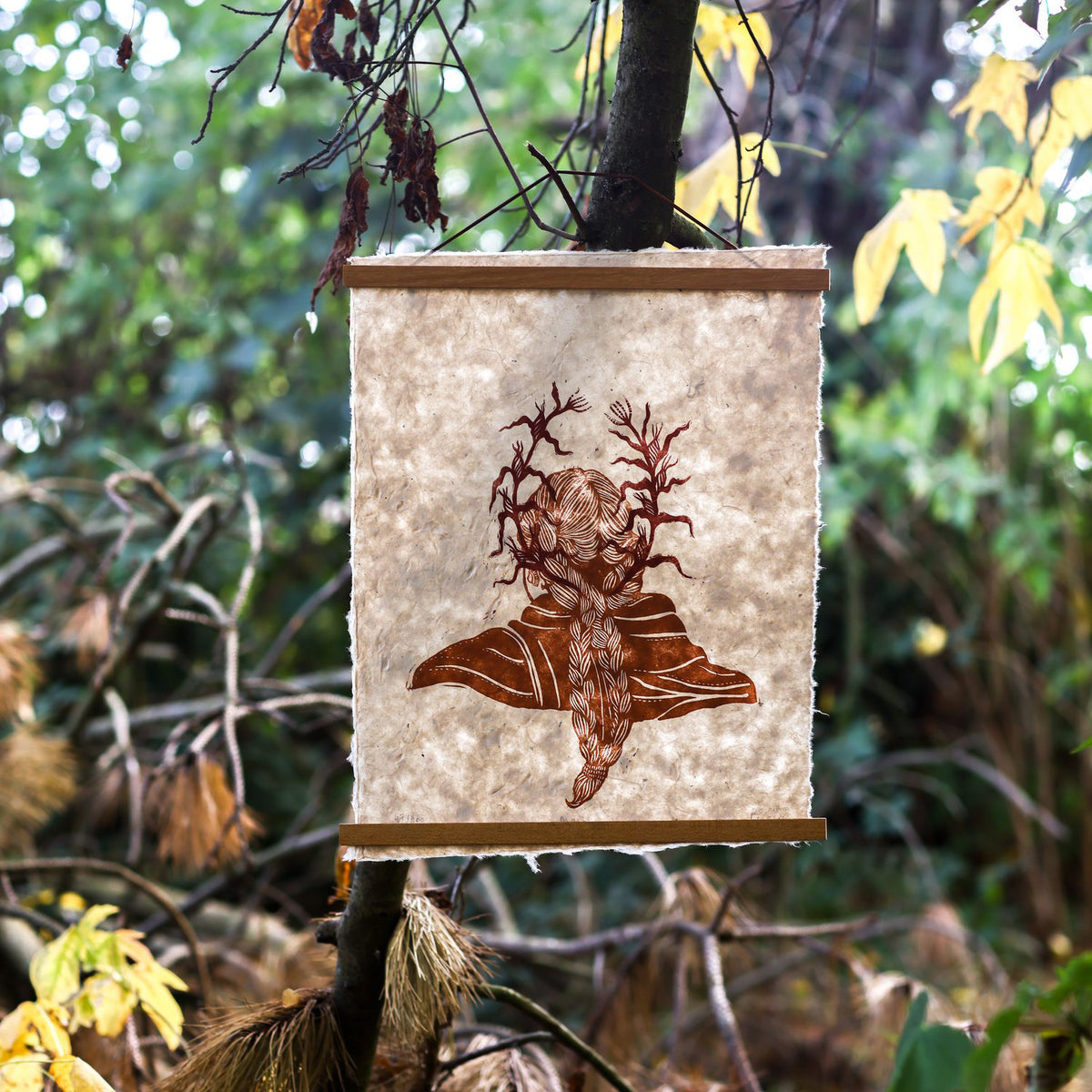 Maize Print – Atelier Beside the Sea